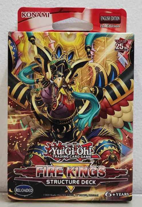 Yu-Gi-Oh! TCG Fire Kings Structure Deck | Lazada PH