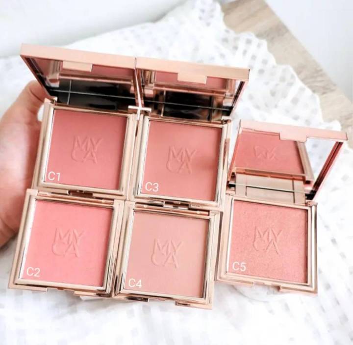 MYCA CHEEKNATURE POWER BLUSH ขนาด 14 g. บลัชออนไมก้า ชีคเนเจอร์ เพา ...
