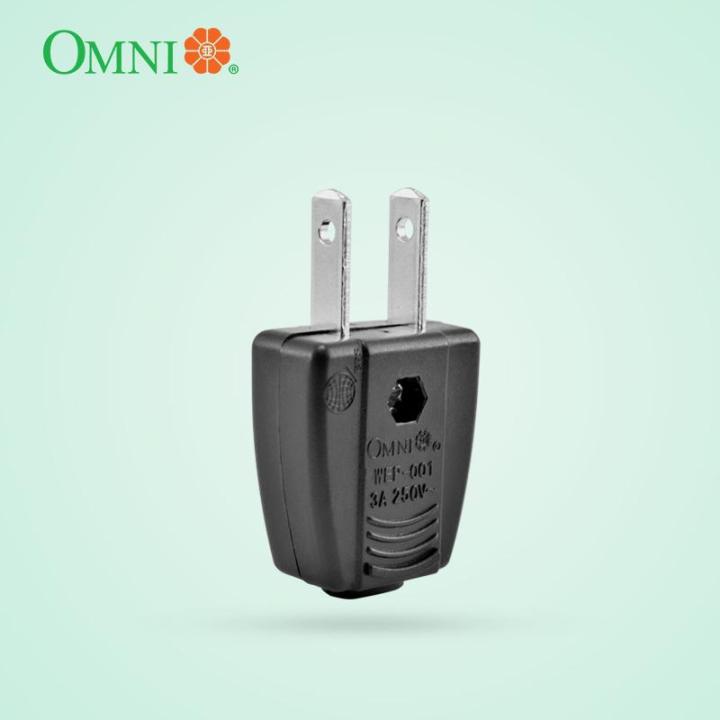 OMNI Electrical Plug - 3A 250V - Safe and Durable Power Connector ...