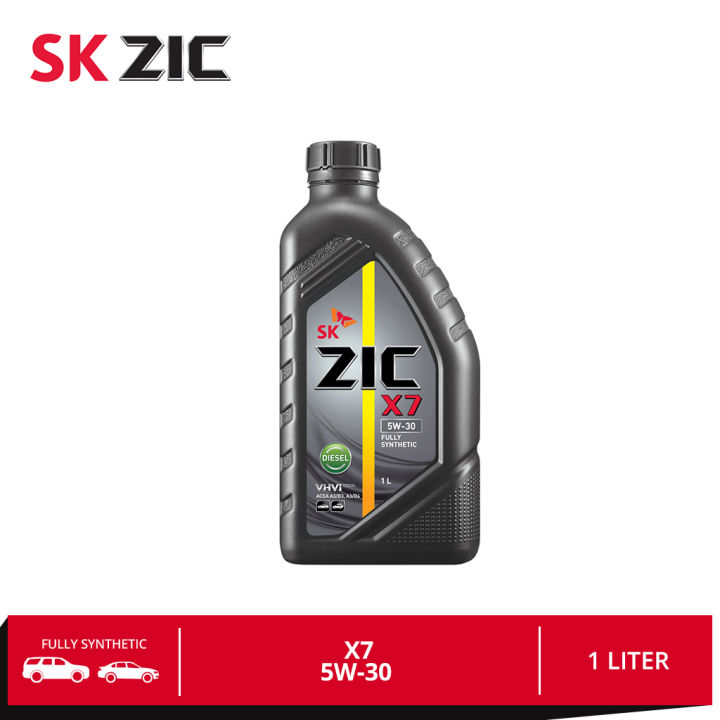 SK ZIC X7 DIESEL 5W-30 1 Liter | Fully Synthetic Engine Oil | 1 Liter ...