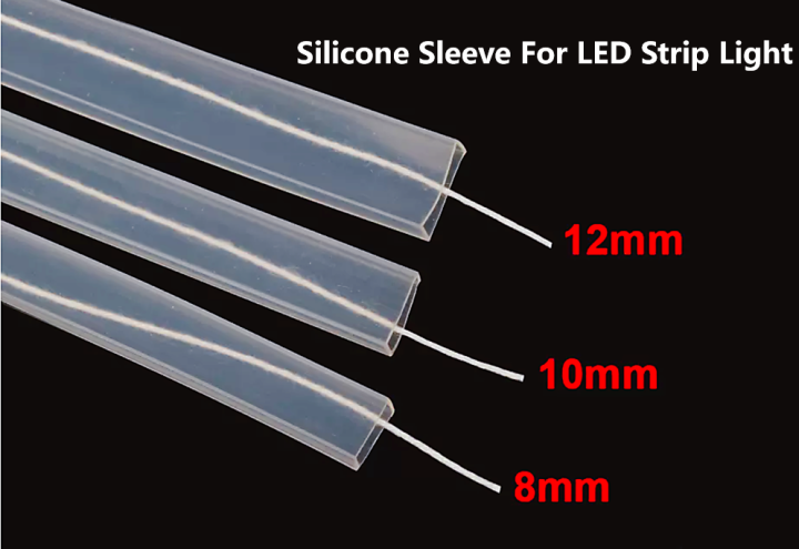 5M Silicone Sleeve for LED Strip Light Silicon Tube IP67 For SMD ...