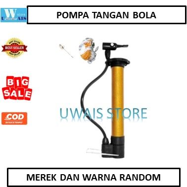 Ball Pump / Pompa Tangan Bola FREE Pentil + Selang Pompa murah bagus ...