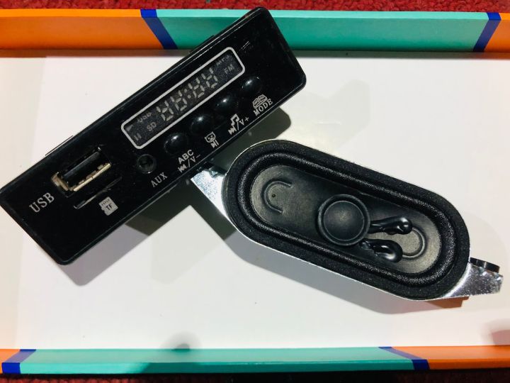 Kit Modul Mp3 Dan Radio Non Bluetooth Set 12v Modul Speaker Code 01