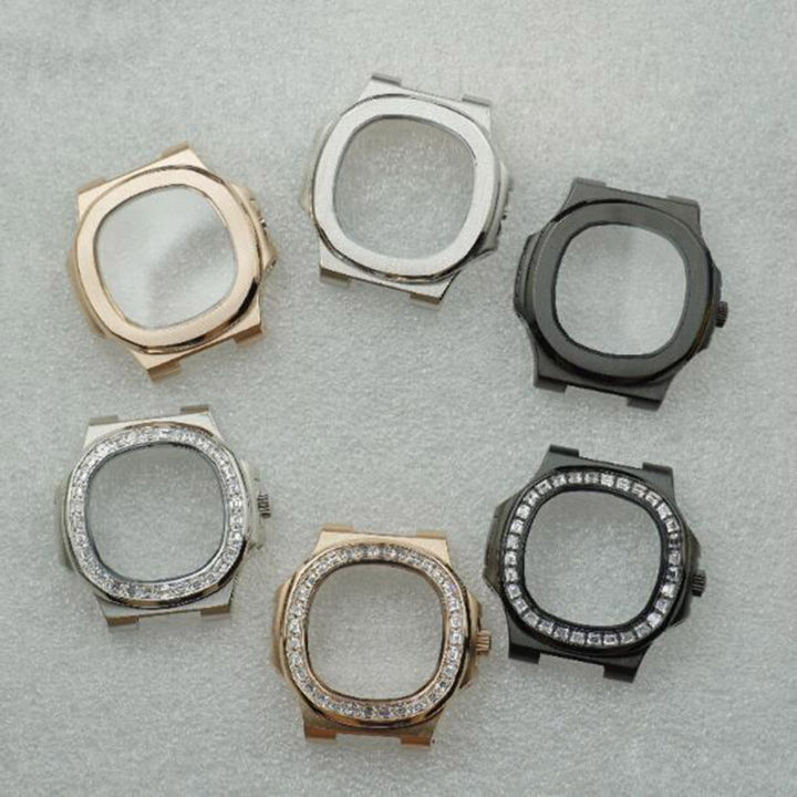 Replacement Diamond-encrusted Watch Case Watch Strap Upgrade ...