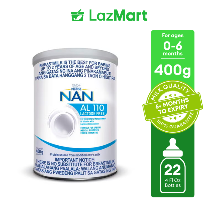 NAN AL 110 For 0-6 Months 400g | Lazada PH