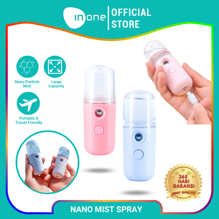 INONE Nano Spray Wajah Face Mist Spray Mini 30ML Untuk Anak dan Dewasa | Lazada Indonesia