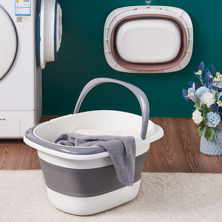Collapsible Laundry Bucket/Foldable Washing Bucket /Portable Water Pail ...