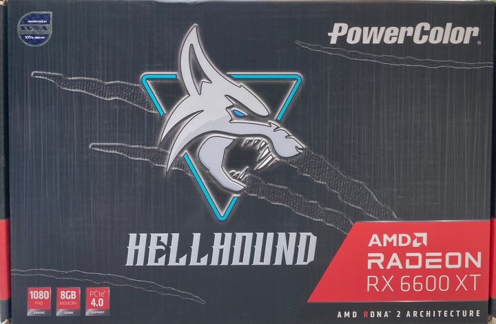 Powercolor Hellhound AMD Radeon RX 6600 XT 8GB GDDR6 for sale ...