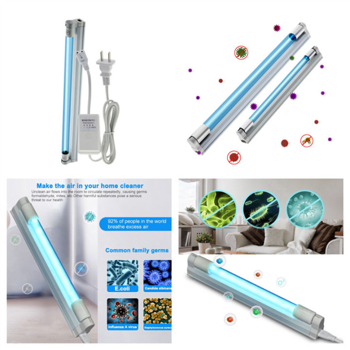 6W 8W 10W 15W UV Light Disinfection Germicidal Lamp Light UV Bulb ...