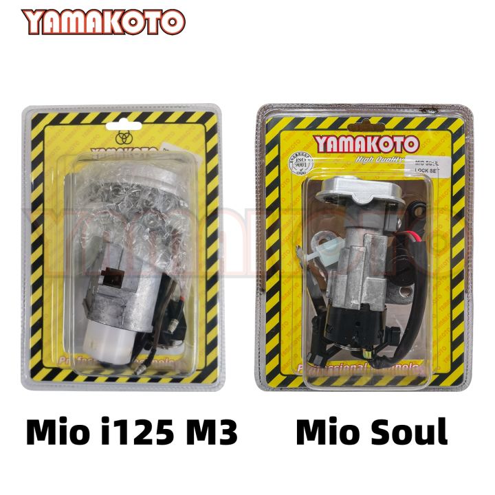 Yamakoto Ignition Switch For Mio Soul Mio i125 M3 Main Switch With Seat ...