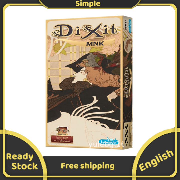 Dixit Expansion MNK Board Game Match DIXIT Basic Game Cards 84 Cards ...