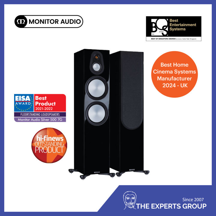 Monitor Audio Silver 500 7G Floorstanding Speaker (2 Speakers / Pair ...