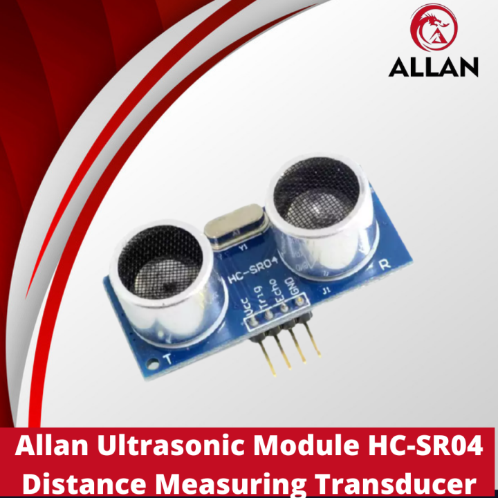 Allan Ultrasonic Module HC-SR04 Distance Measuring Transducer Sensor for arduino HCSR04 DC 5V IO ...