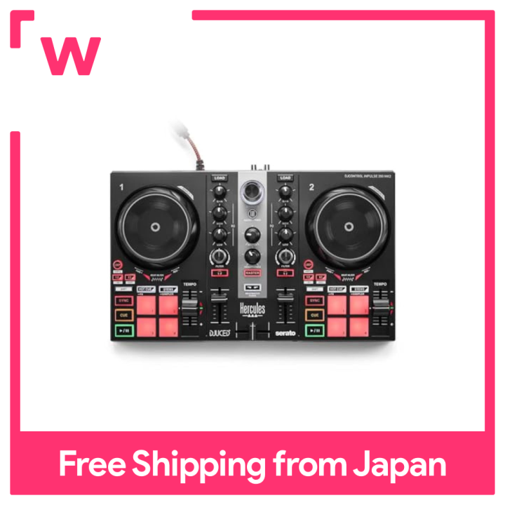 HERCULES DJControl Inpulse 200 MK2 DJ controller for serato DJ and ...