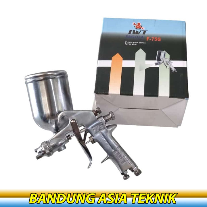 Spray Gun F75G Murah Terlaris Sagola dan h&L Tabung Atas 400ml / Spet ...