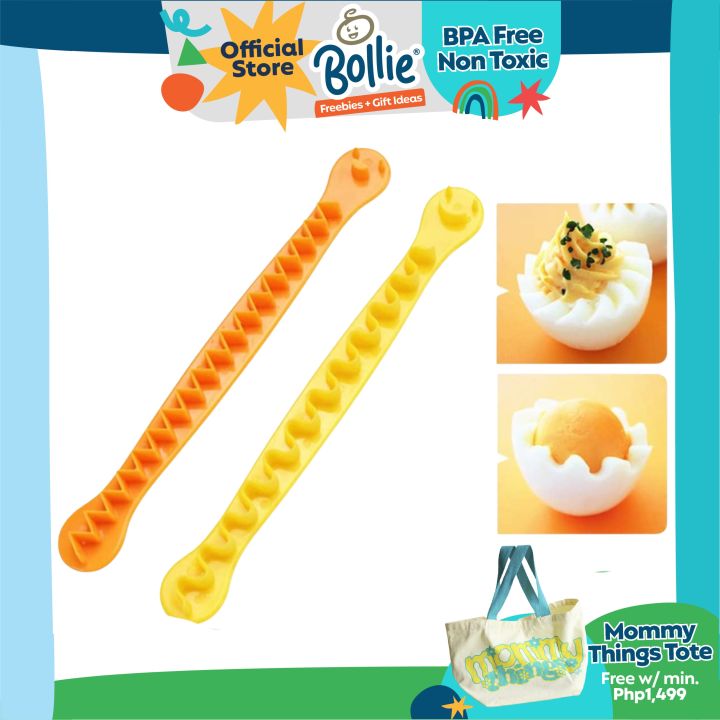 Bollie Baby Egg Wavy Cutter (Creative Bento Decoration Tools) | Lazada PH