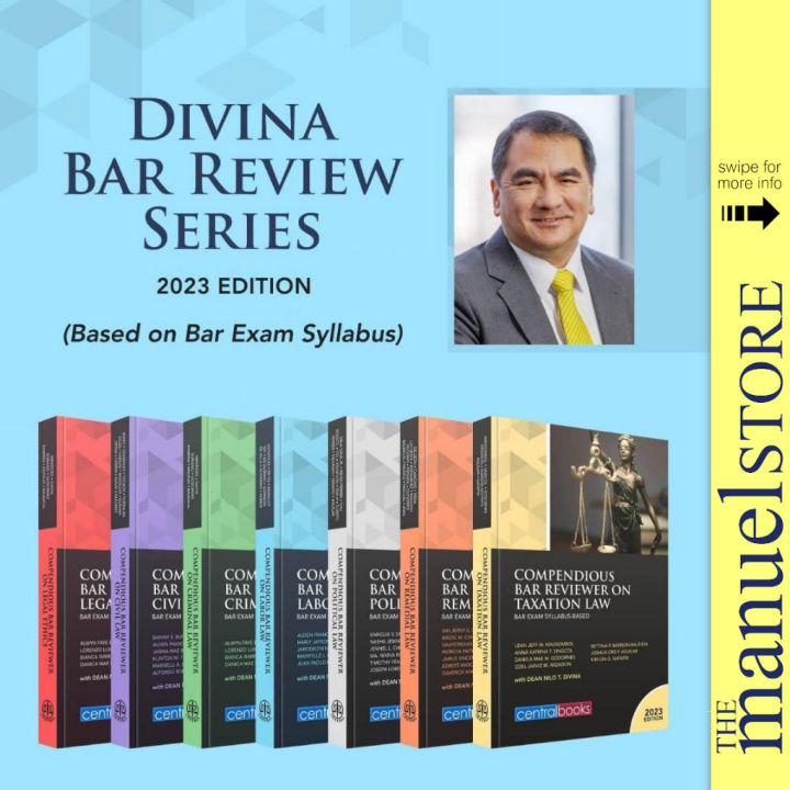 Compendious (2023) Bar Reviewer on - with Dean Nilo Divina Review ...