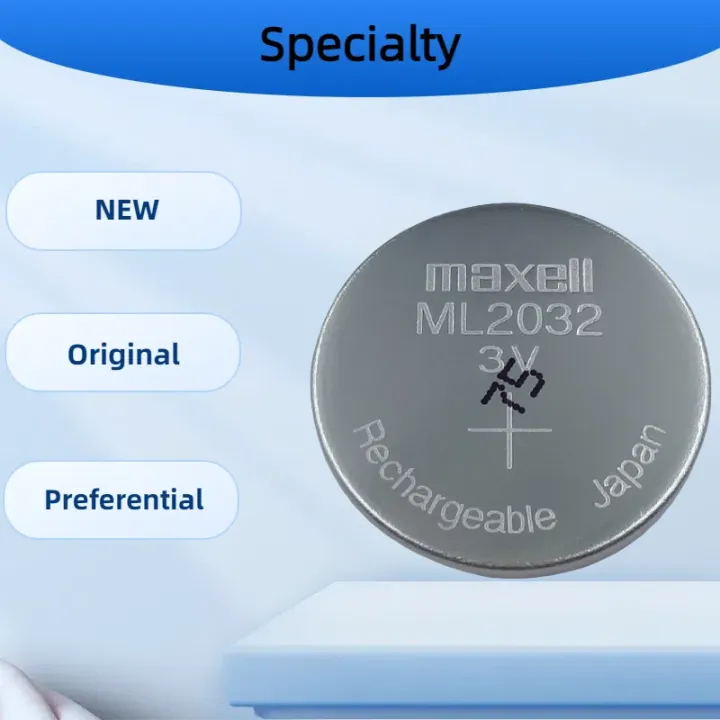 Original Genuine ML2032 Rechargeable Lithium Electronic Battery 3V ...