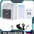 Electronic Employee Time Clock Recorder Bundy Clock Attendance Time ...