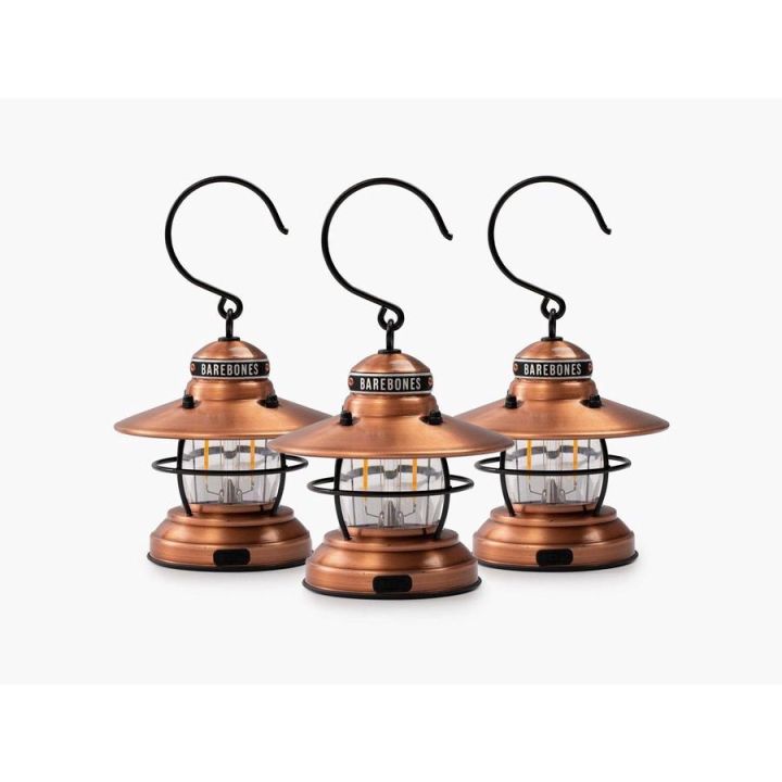 ตะเกียง มินิ Barebones mini edison Lantern Antique Bronze 3 Pack LIV-276 | Lazada.co.th