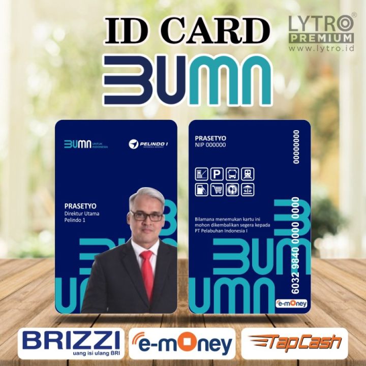 ID CARD BUMN - MERCHANDISE BUMN - Emoney - Brizzi - Tapcash Custom ...