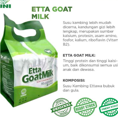 ETTA GOAT MILK HNI HPAI SUSU KAMBING ETTAWA EGM | Susu kambing ettawa ...