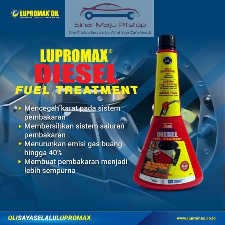 CAIRAN ADITIF MOBIL DIESEL HEMAT SOLAR & KURANGI ASAP - LUPROMAX DIESEL ...