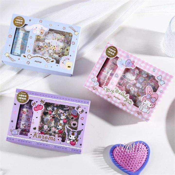 AI LIAN Office Home Cute Cinnamoroll Stickers For Gift Kuromi Gifts ...