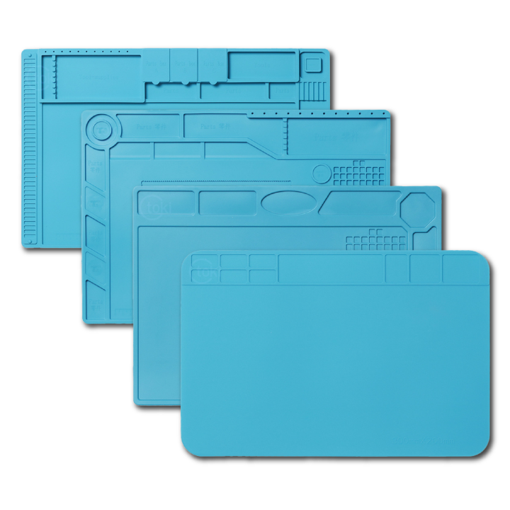Heat-Proof Solder Mat (ESD Safe) | Silicon Workmat Protective Heat ...