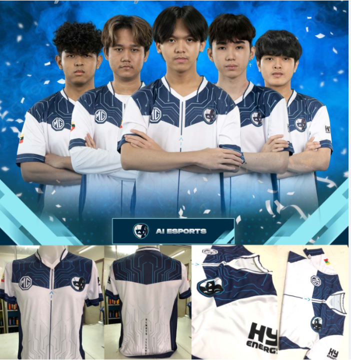 AI Esports 2023-2024 esport JERSEY Free Custom Nicknames（free name ...