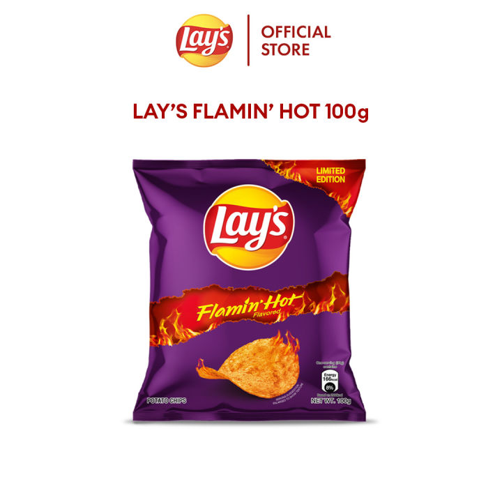 Lay's Flamin' Hot 100g / Lays Perisa Flamin' Hot 100g | Lazada