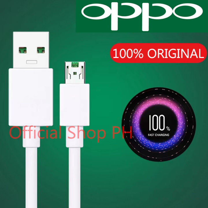 Oppo Charger Original Fast Charger Vooc Micro Usb For Android V8 Cable ...