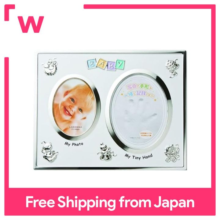 LADONNA Photo Frame Baby White Commemorative Frame MB21-20-WH | Lazada PH