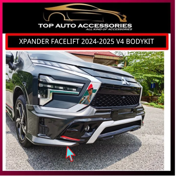 Mitsubishi Xpander Facelift 2024-2025 V4 Bodykit PU Material Nice ...