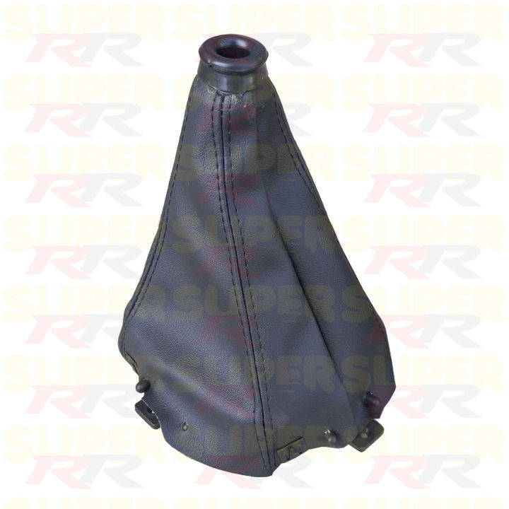 Universal Black PVC Leather Car Gear Lever Manual Shift Knob Shifter ...