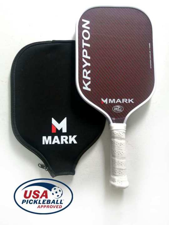 KRYPTON MARK 2 PICKLEBALL PADDLE, 16MM KEVLAR CARBON Hybrid, USAPA ...