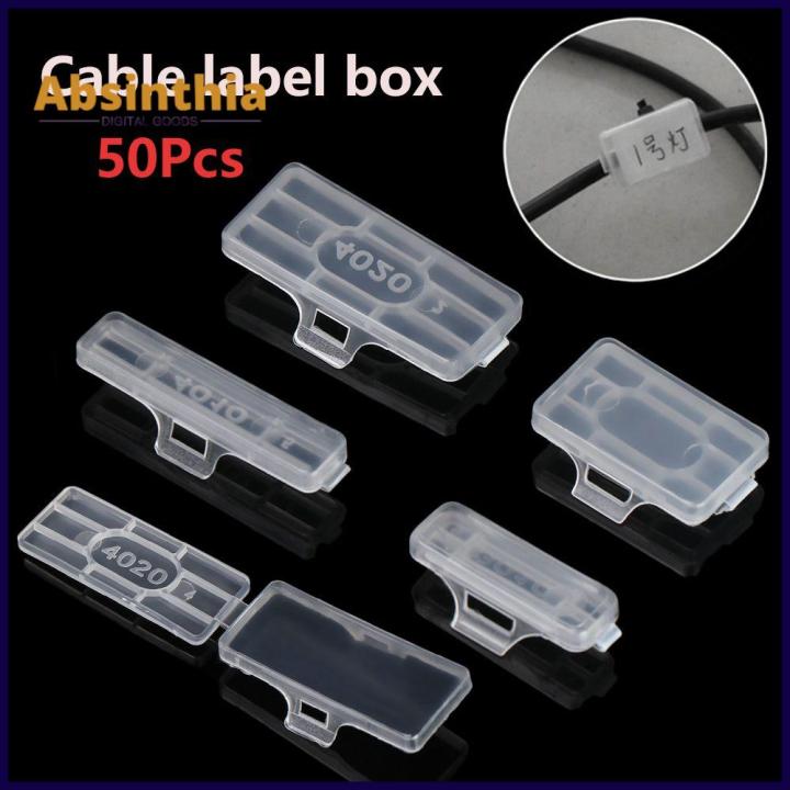 SADIGDOS 50Pcs Wire Useful Display Sign Network Cable Tie ...