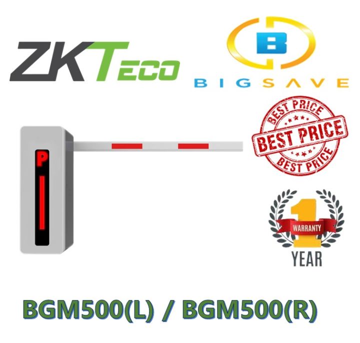 ZKTECO BGM500(L) / BGM500(R) - 4.5METER AUTOMATIC BARRIER GATE | Lazada