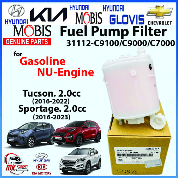 [GENUINE] Fuel Pump Filter for Gasoline. NU-Engine. Tucson(2016-2022. 2 ...
