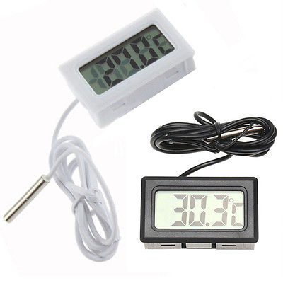 Termometer Digital Dengan Kabel 1 M / Termometer Suhu Ruangan ...