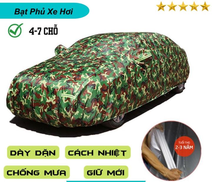 Bạt Che Phủ Xe Ô tô nhiều kích thước SUV, Sedan, Hatback Cao Cấp- bạt ...