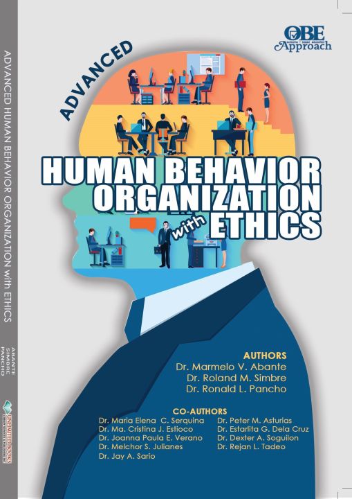 Advanced Human Behavior Organization with Ethics by Abante, Simbre ...