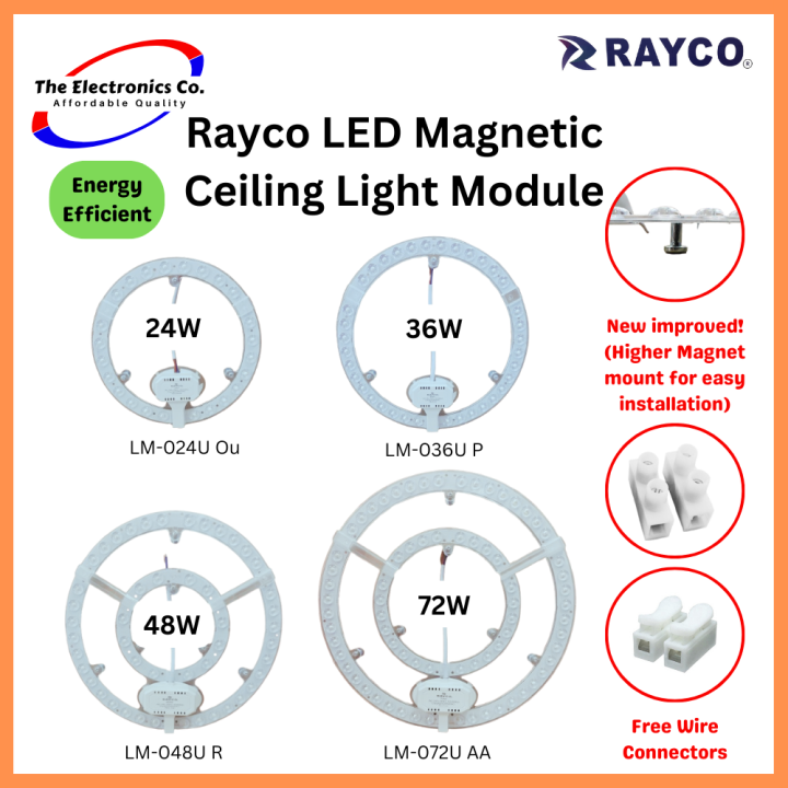 Rayco LED Ceiling Light Module / Refill (Daylight 6500K) | Lazada Singapore