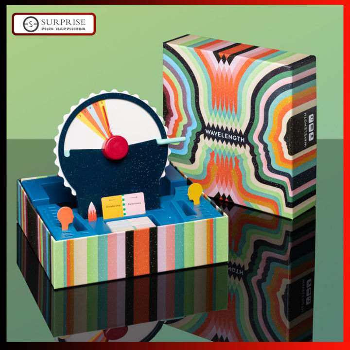 Wavelength Board Game Fun and Engaging Telepathic Party Game for 2 to ...