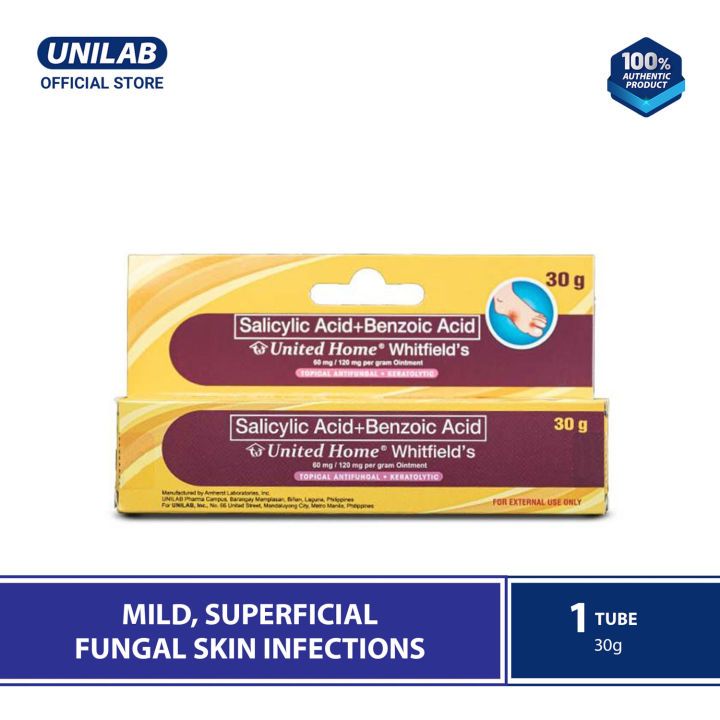 United Home Whitfield'S Ointment Anti-Fungal Cream - 30g Tube | Lazada PH