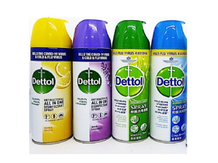 Dettol Antibacterial Germicidal Hygiene Liquid Disinfectant Spray 450mL ...