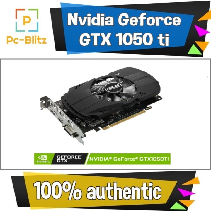 GTX 1050 ti Asus 4GB 128bit Video Card gddr5 Nvidia Geforce Gaming ...