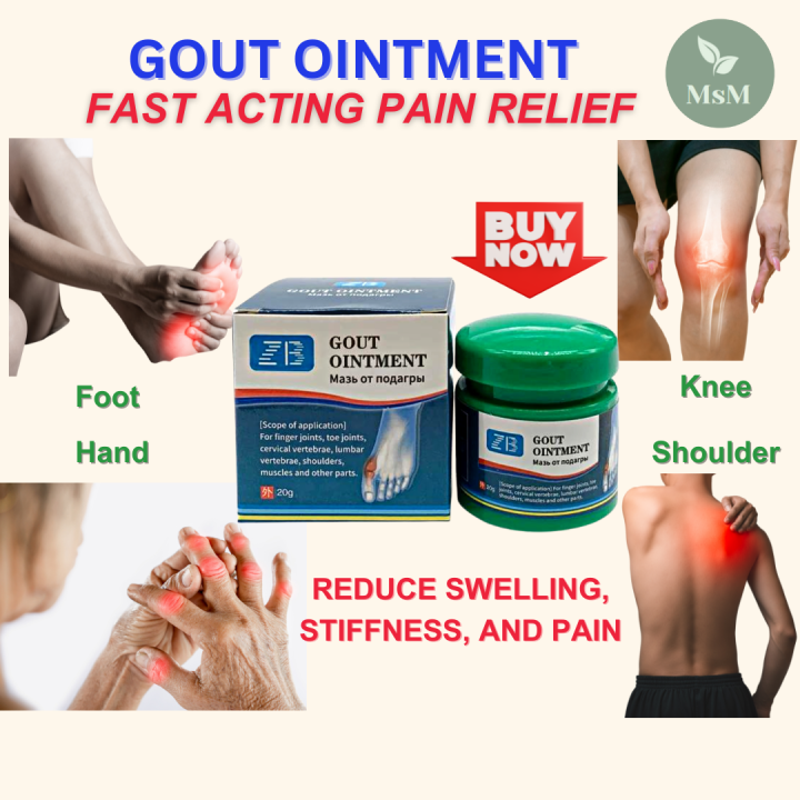 MsM GOUT OINTMENT CREAM ORIGINAL perfectx cream for joint | Health ...
