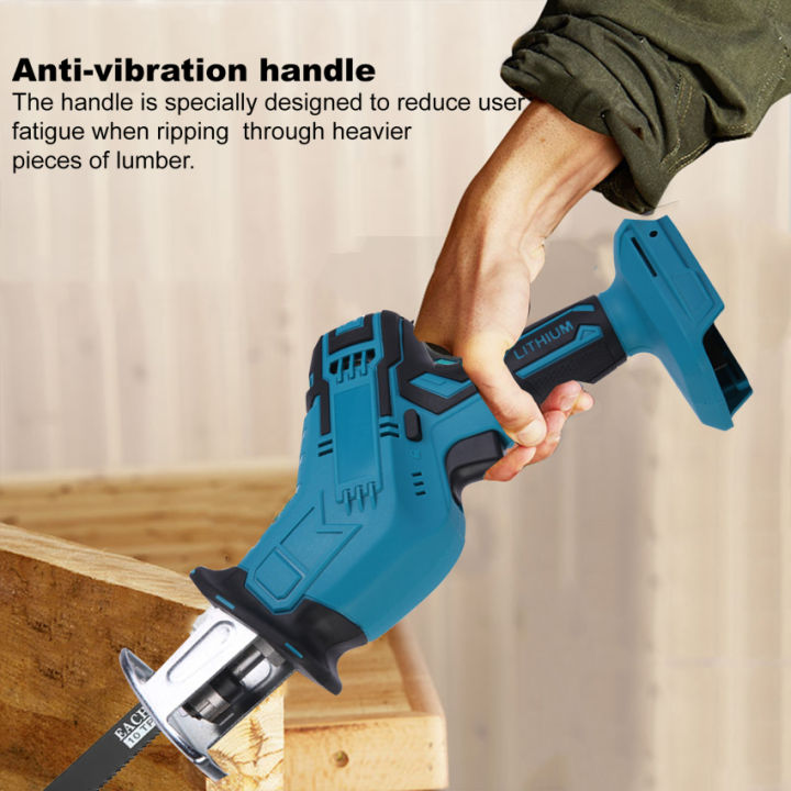 【Ready Stock+100% Original】18V Cordless Reciprocating Saw，Compatible ...