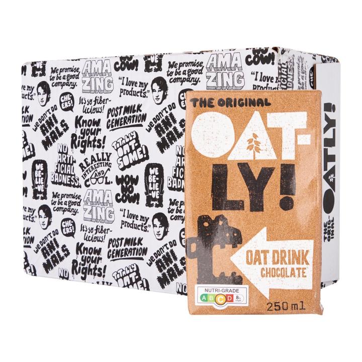 Oatly Dairy Free Chocolate Oat Milk Drink 250ML - Case | Lazada Singapore Oatly Dairy Free Chocolate Oat Milk Drink 250ML - Case | Lazada Singapore